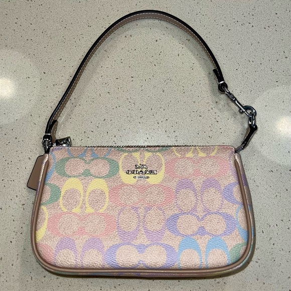 Coach | Bags | Coach Pastel Signature Shoulder Bag | Poshmark